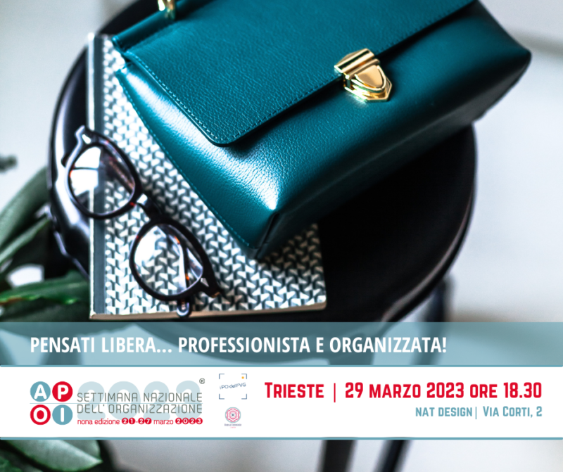 Pensati libera... professionista e organizzata! - Rete al Femminile